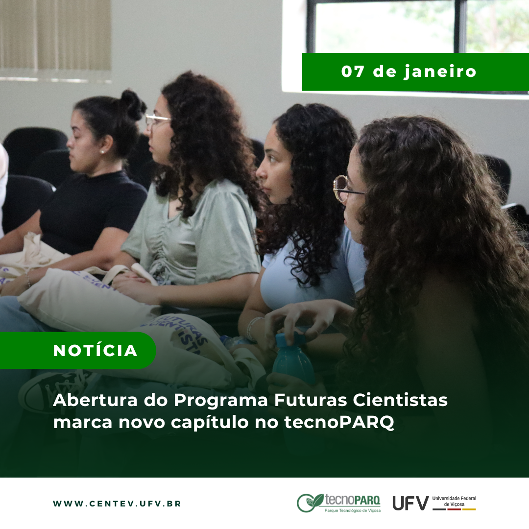 Abertura do Programa Futuras Cientistas marca novo capítulo no tecnoPARQ - tecnoPARQ
