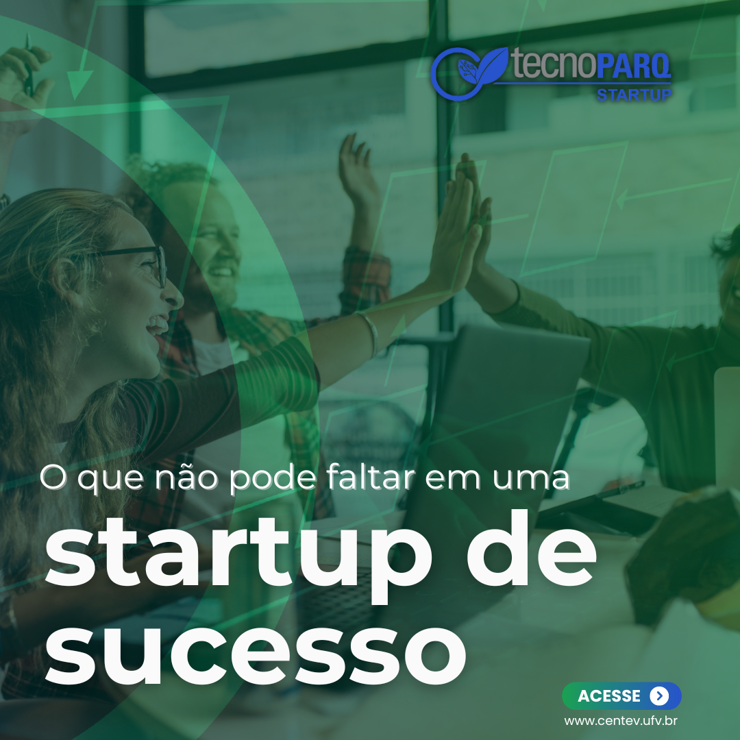 O Que Não Pode Faltar Em Uma Startup de Sucesso - tecnoPARQ