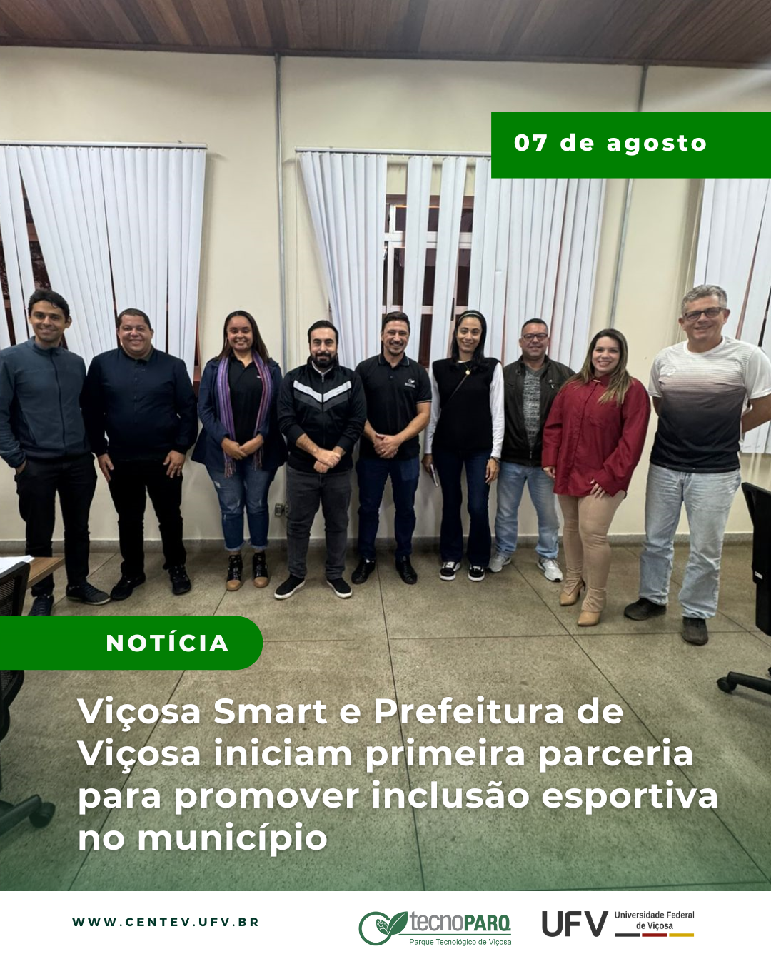 Viçosa Smart e Prefeitura de Viçosa iniciam primeira parceria para ...